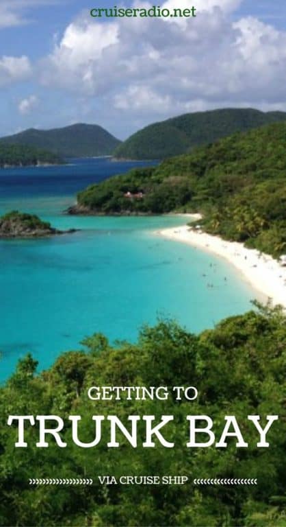 How to Get to Trunk Bay in St. John From a Cruise Ship