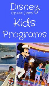 Overview: Disney Cruise Line's Kids' Programs