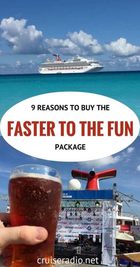 Is Carnival's Faster to The Fun Worth It?
