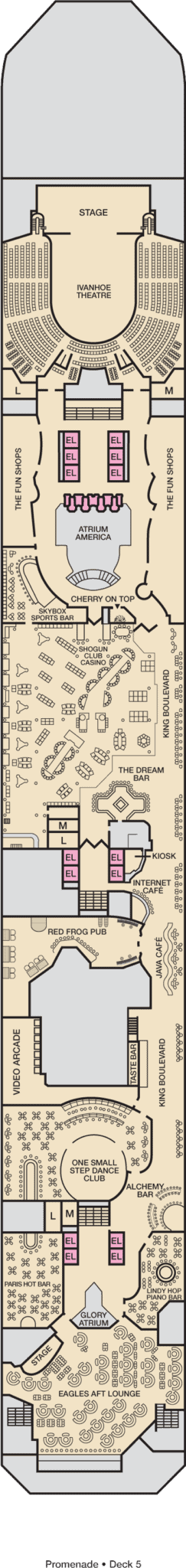 Carnival Valor Floor Plan | Viewfloor.co
