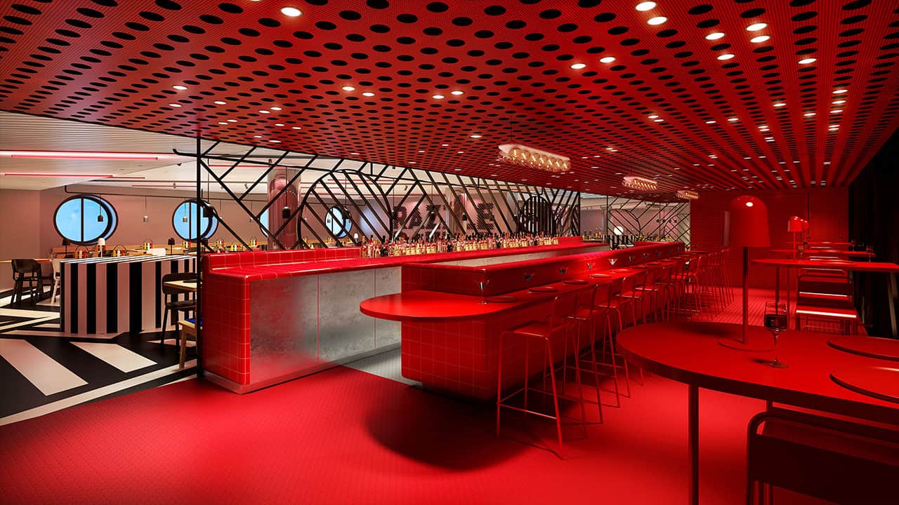 Virgin's No-Buffet Ships: See the Eateries!