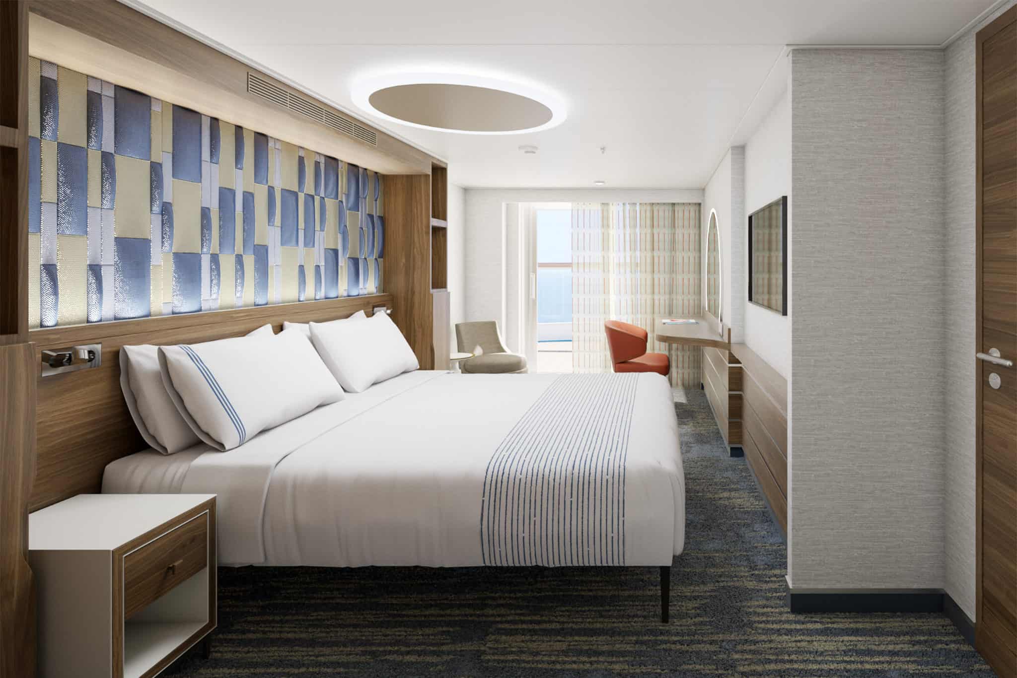 Sneak Peek At Carnival Cruise Line’s New Staterooms [Photos]