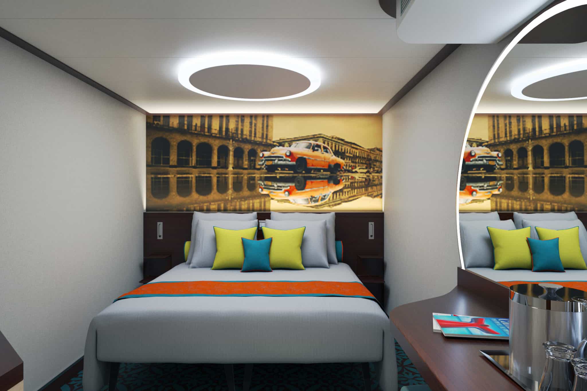 Sneak Peek At Carnival Cruise Line’s New Staterooms [Photos]