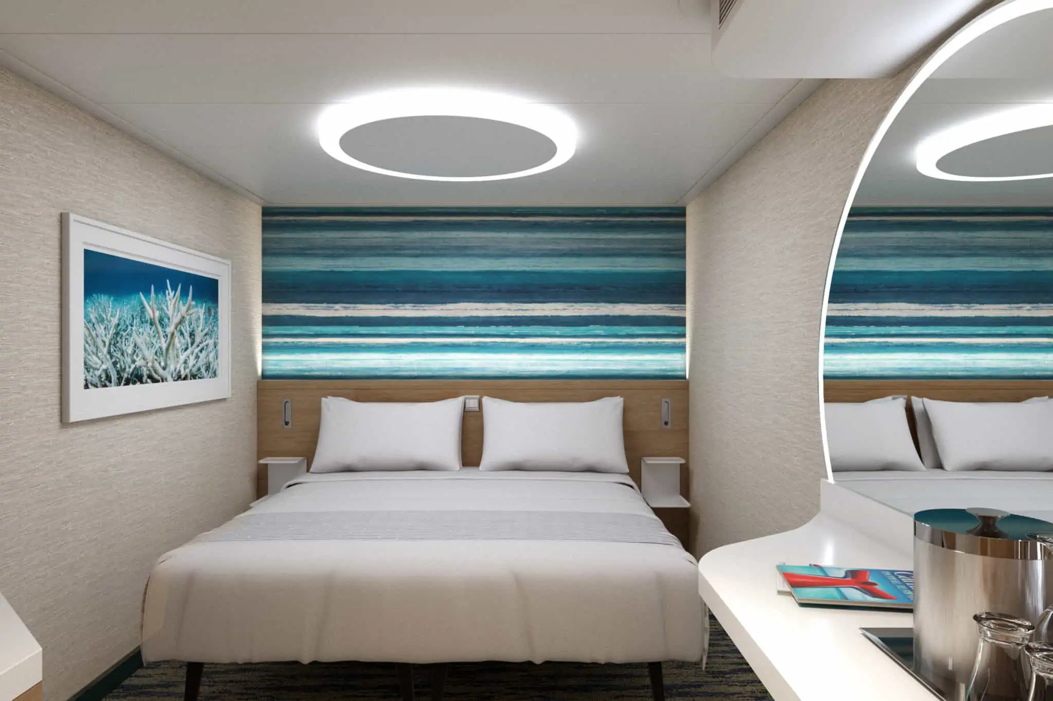Sneak Peek At Carnival Cruise Line’s New Staterooms [Photos]