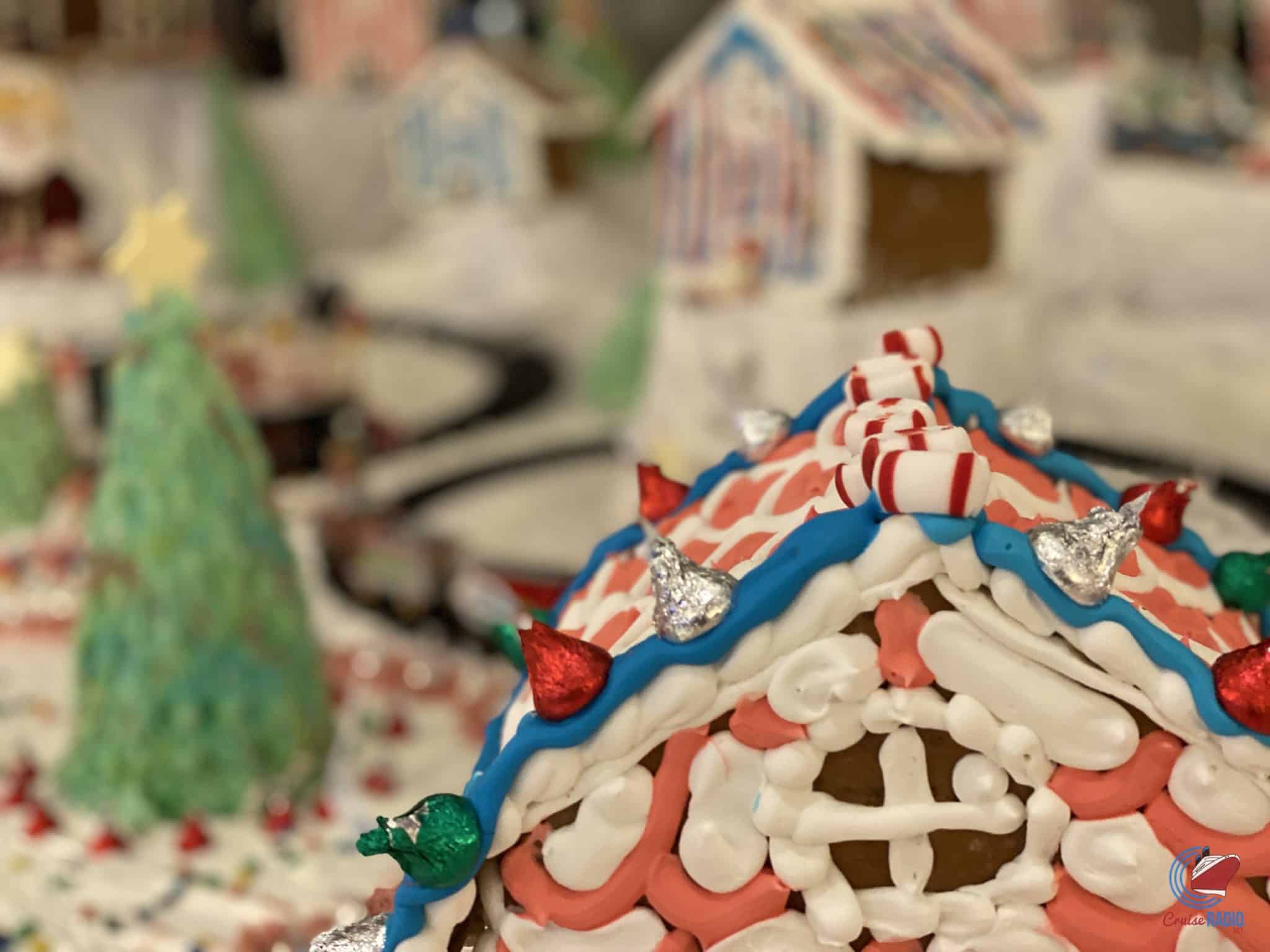Spotted: Gingerbread Christmas Villages on Norwegian Sky