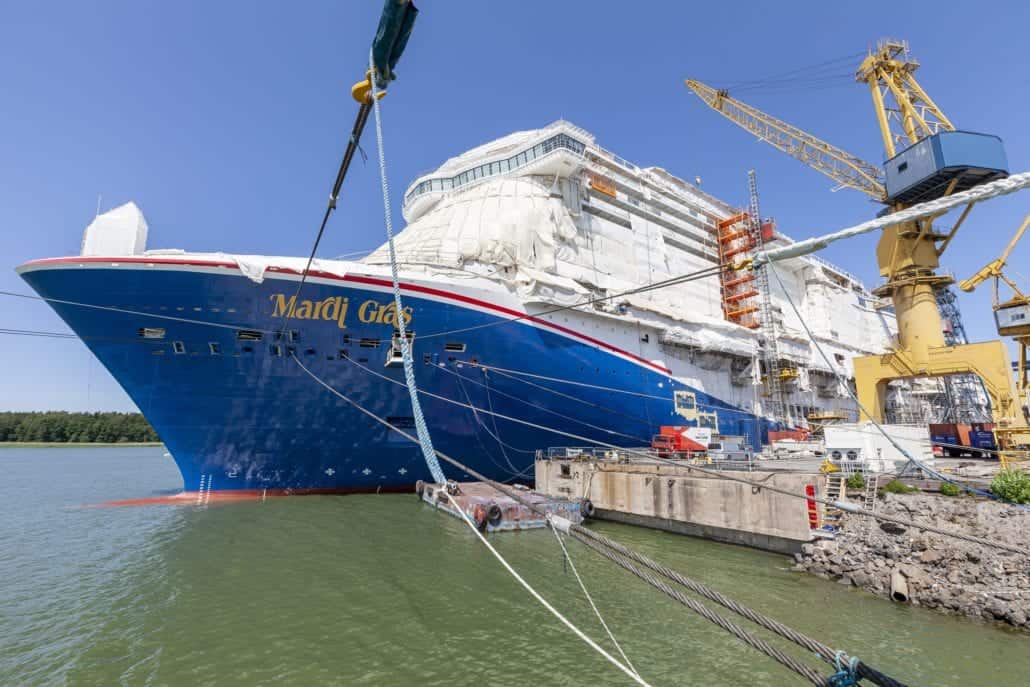 Carnival Provides Update On Mega Ship Mardi Gras [Photos]