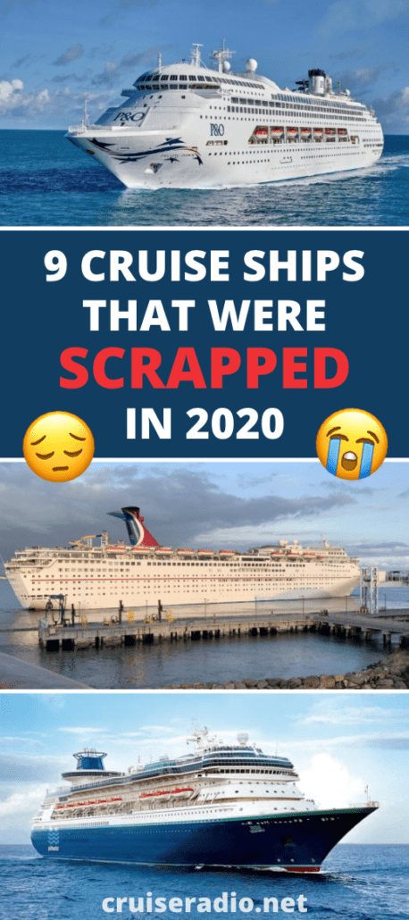 9 Cruise Ships Scrapped in 2020