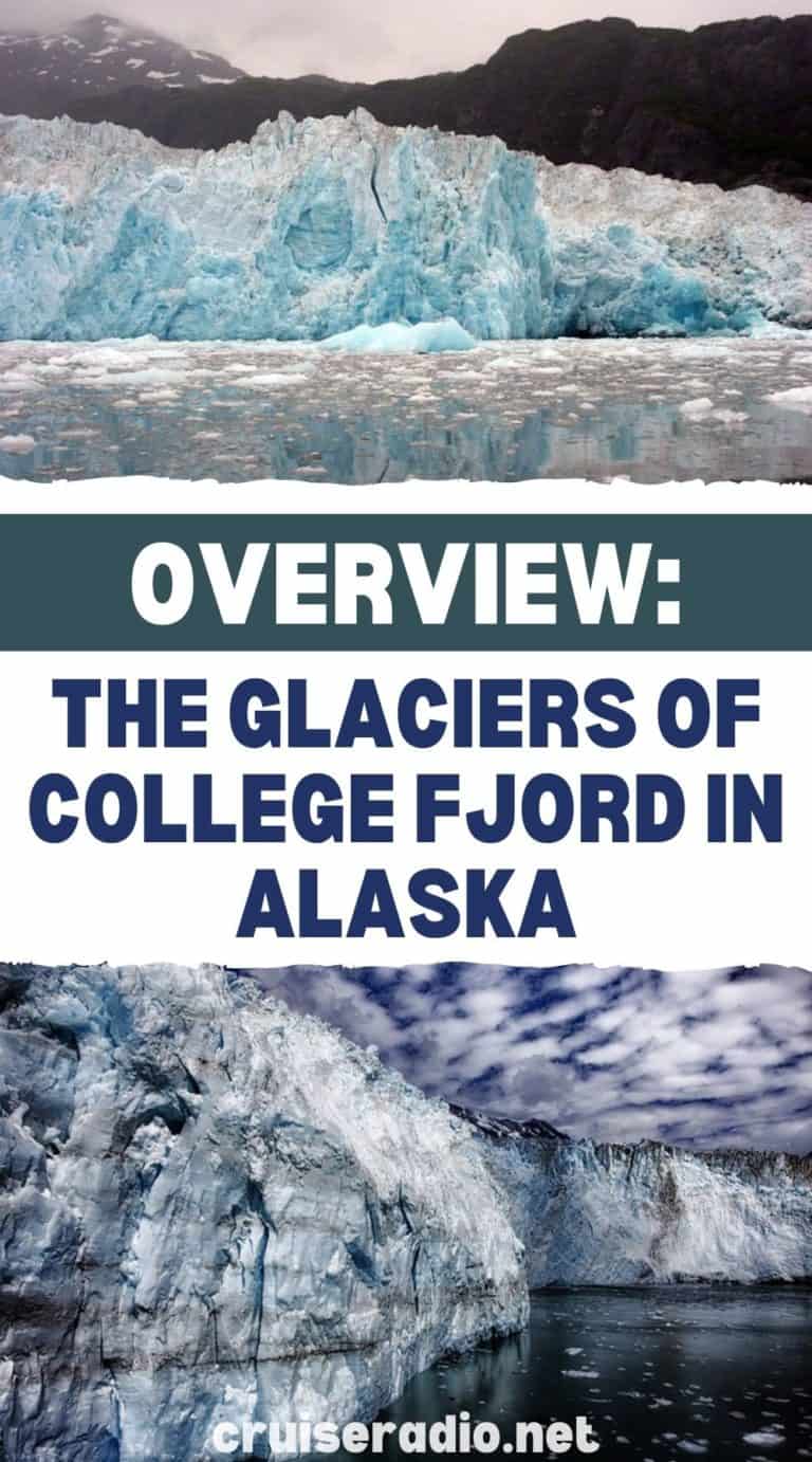 Overview: The Glaciers of College Fjord in Alaska