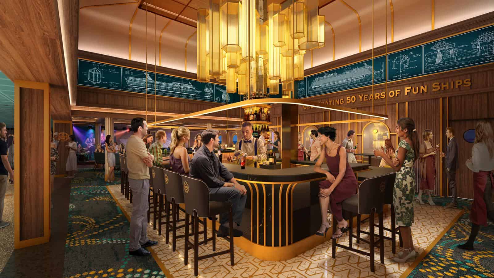 Carnival Celebration: Details of New Golden Jubilee Bar
