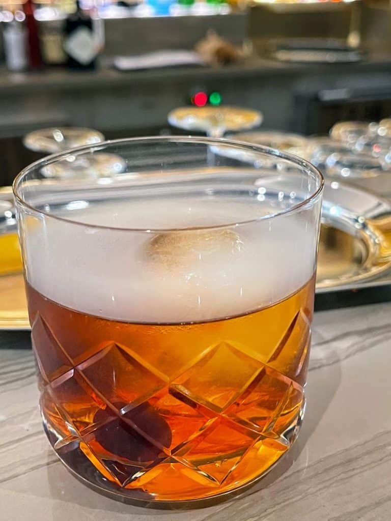 Menu: Half Moon Bar on Holland America Line