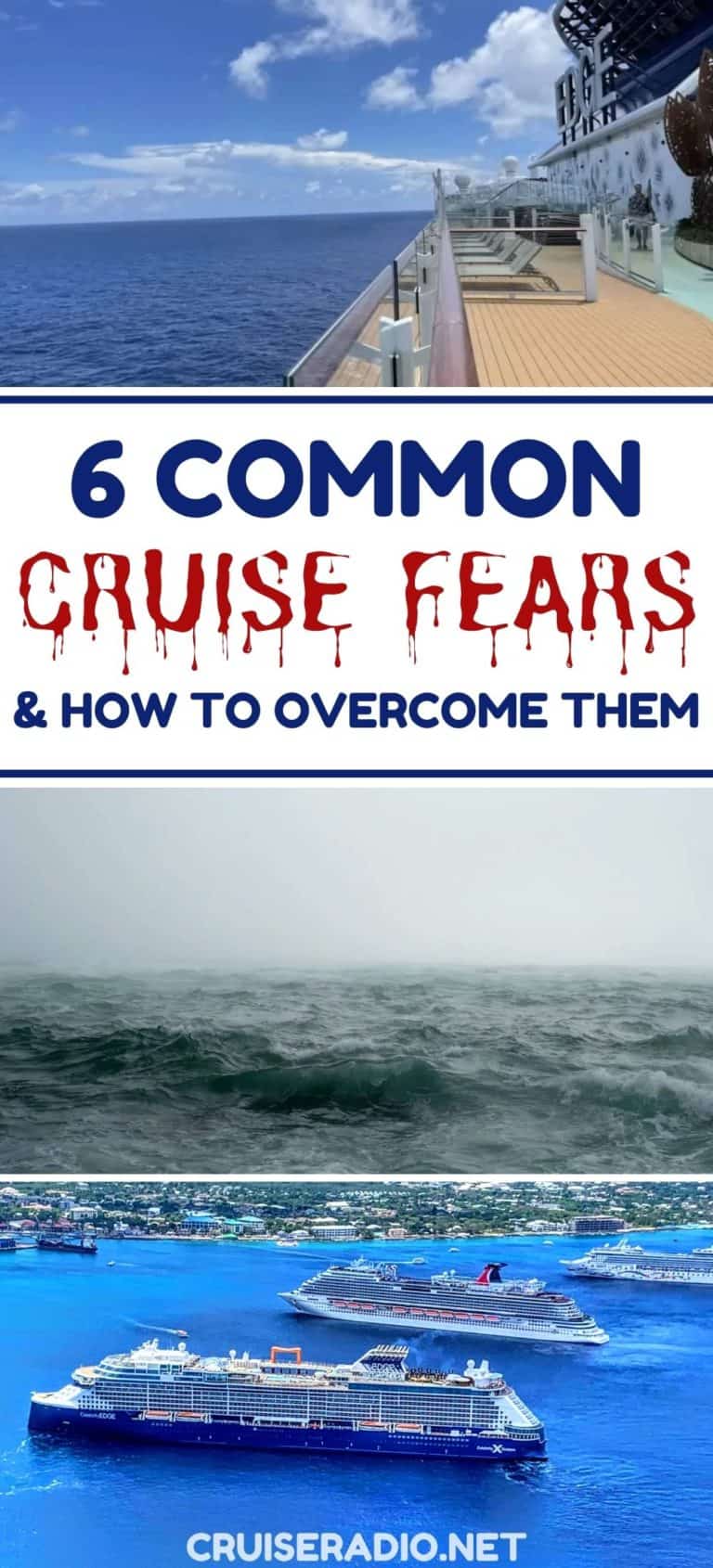 Common Cruise Fears and How To Overcome Them