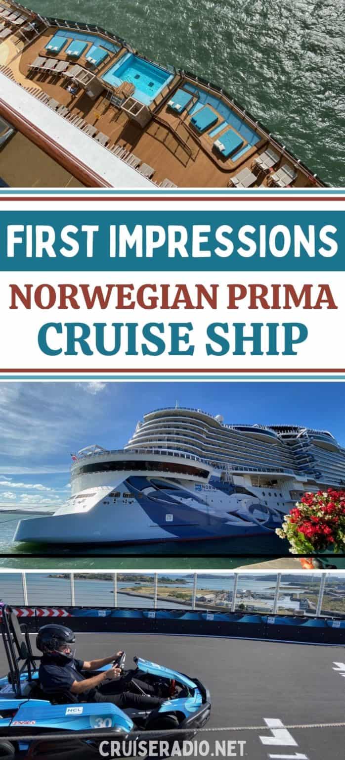 Norwegian Prima: First Impressions of NCL's Newest Ship