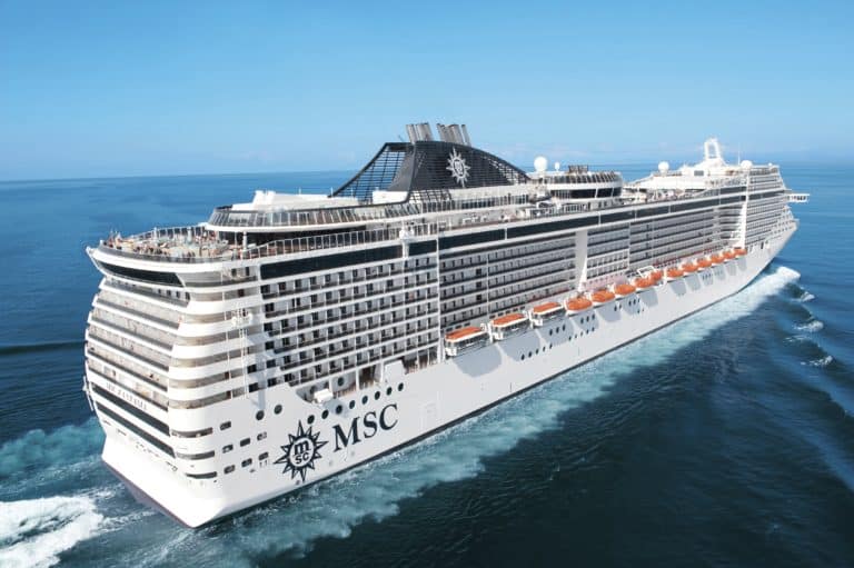 MSC Cruise Ships By Age: Newest to Oldest