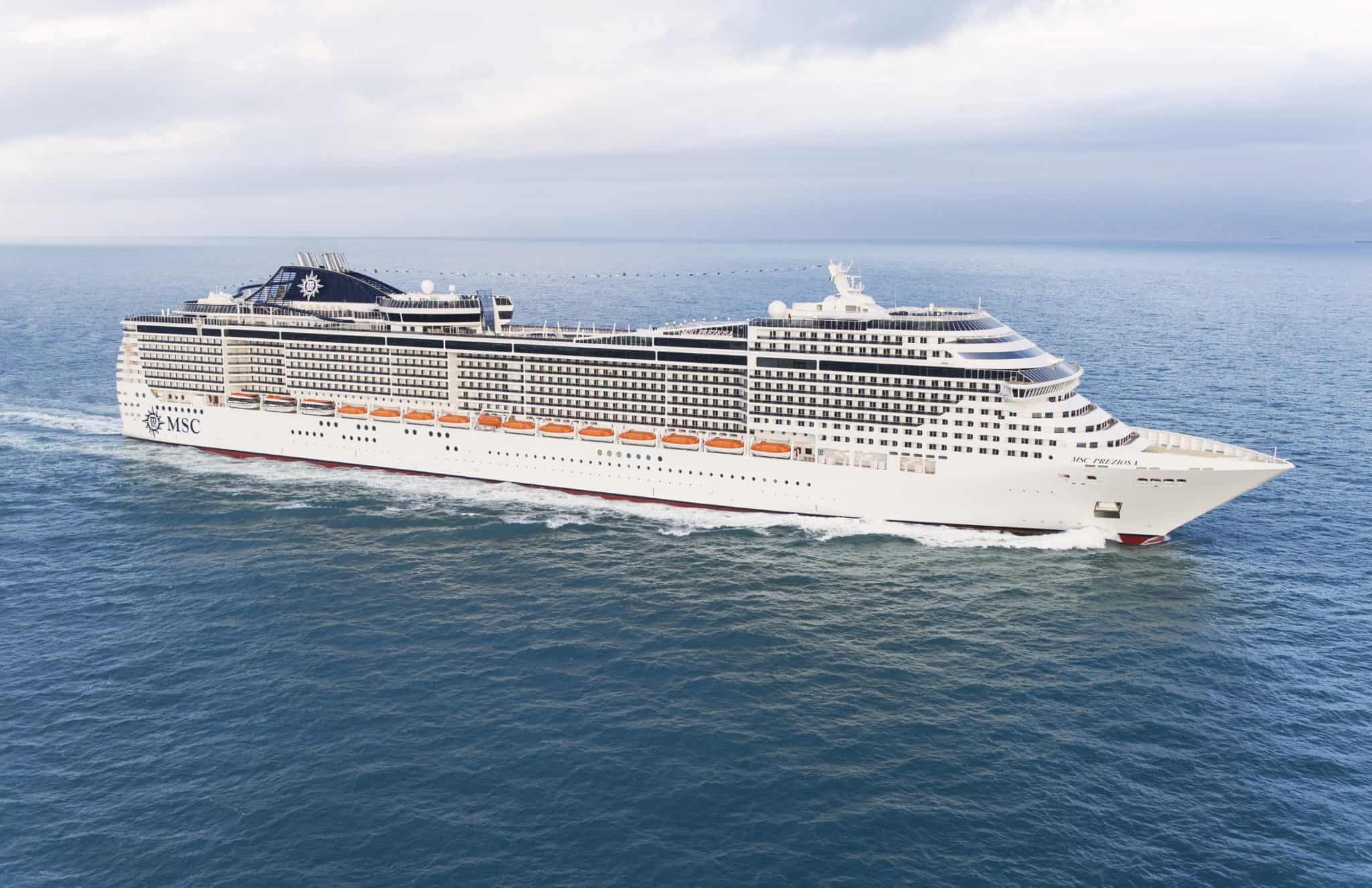 MSC Cruises Ships By Size: Smallest to Largest