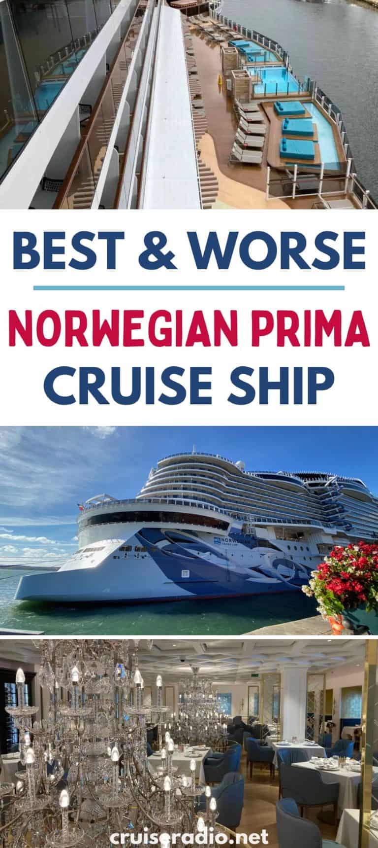 Norwegian Prima Review, Best/Worst. Is Ship Right for you?