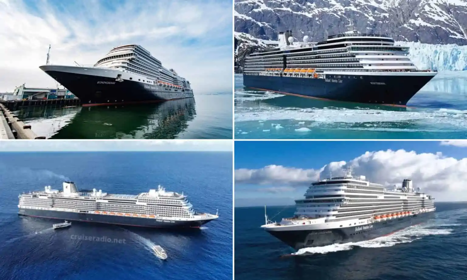 Holland America Cruise Ships By Size: Smallest to Biggest