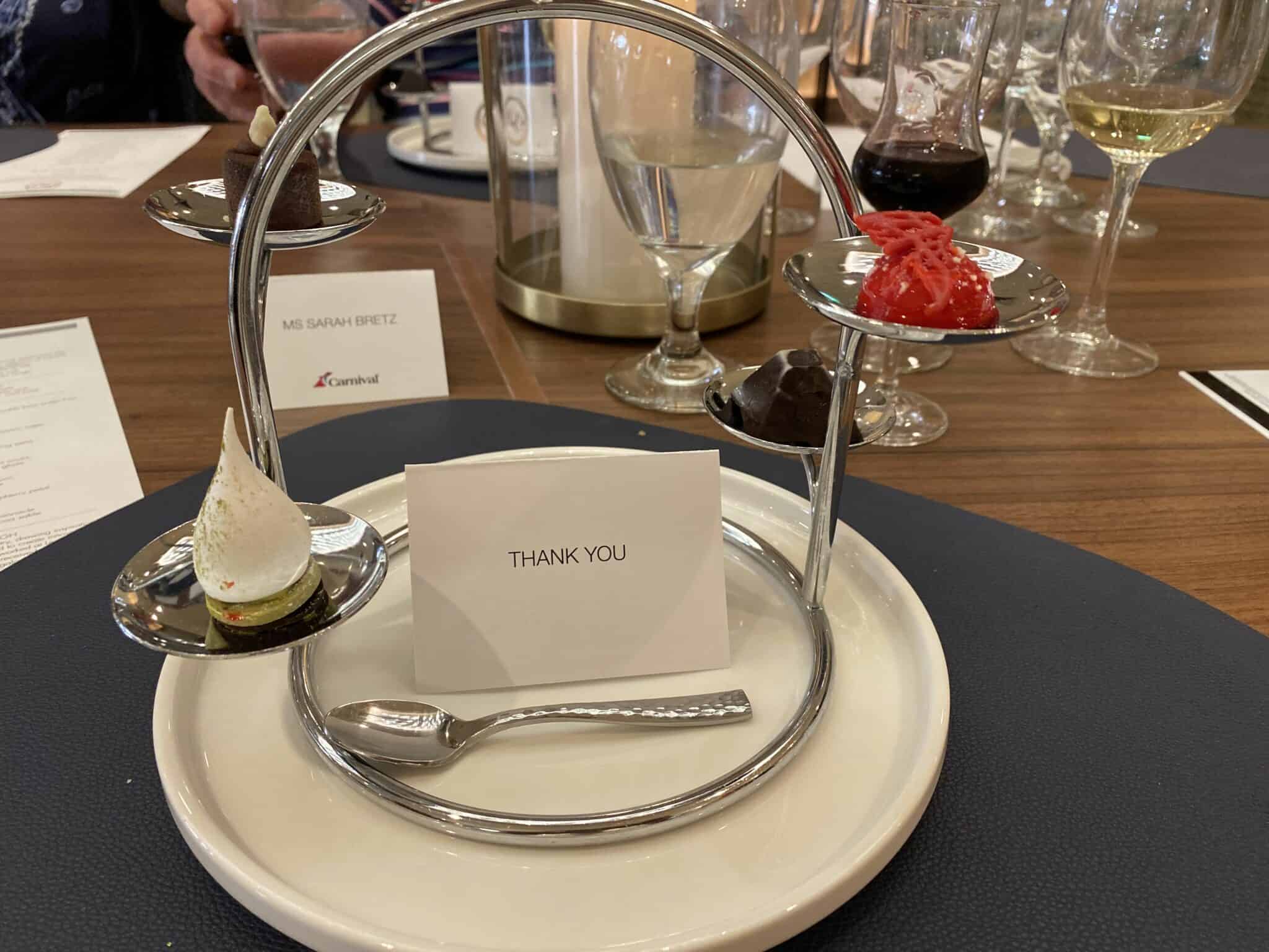 Carnival Chef's Table: My Overview and Thoughts