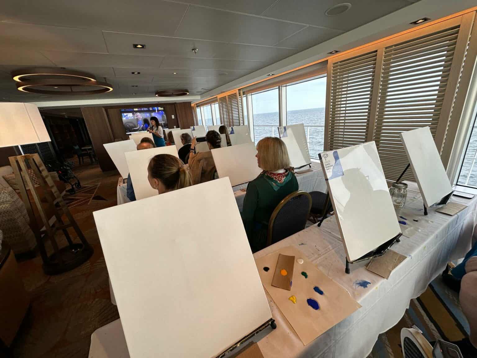 Cruise and Create: Painting Van Gogh on the High Seas