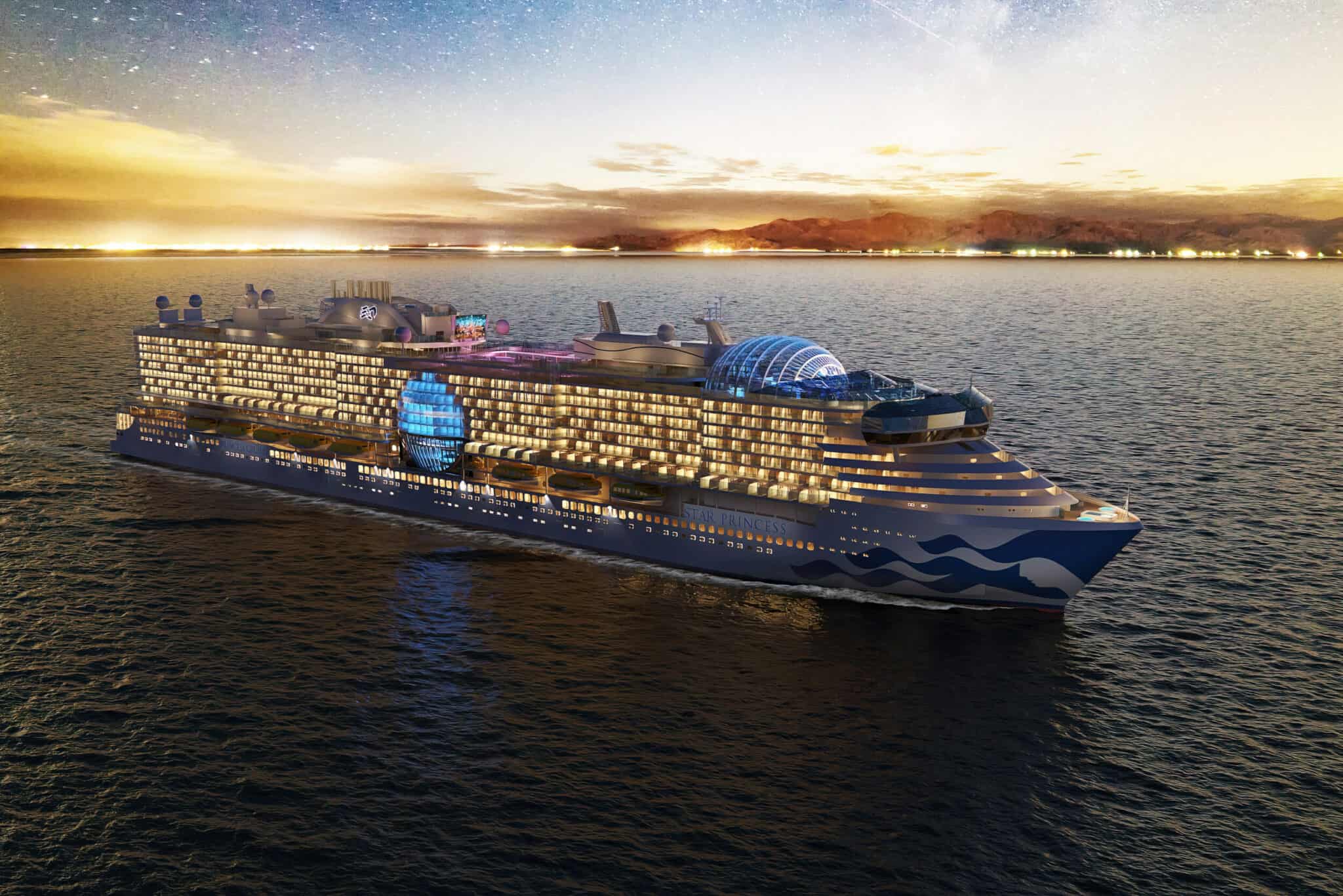 Princess Cruises Ships By Age: Newest to Oldest