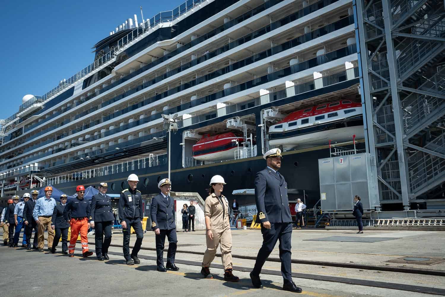 New Luxury Cruise Ship Delivered Following Fire-Hazard Delay