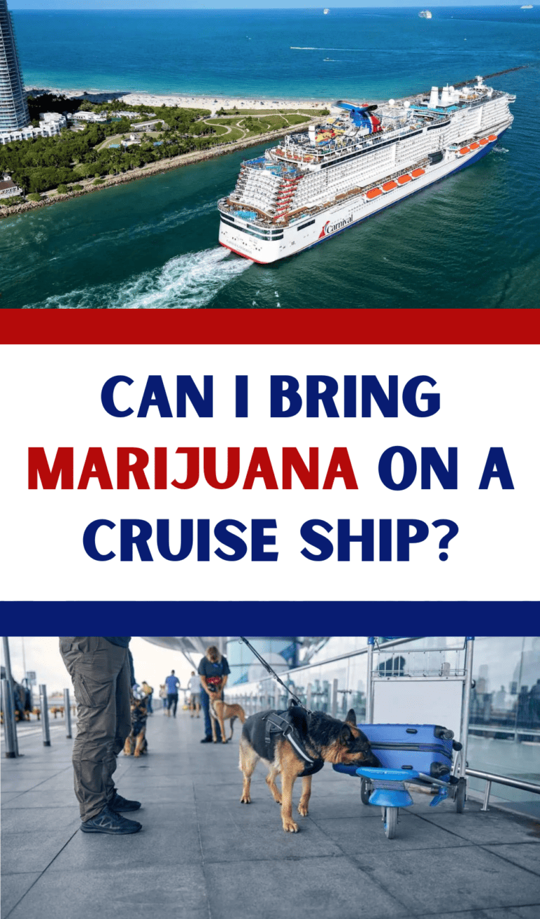 Can I bring marijuana on a cruise ship?