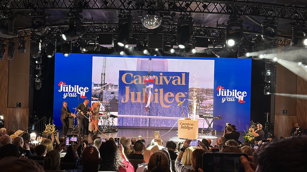 Exclusive: Behind the Scenes at Carnival Jubilee's Naming