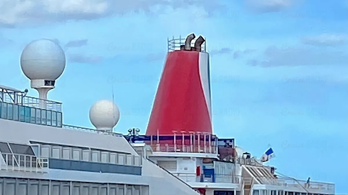 Carnival Ship Debuts New Funnel After Fire [PHOTOS]
