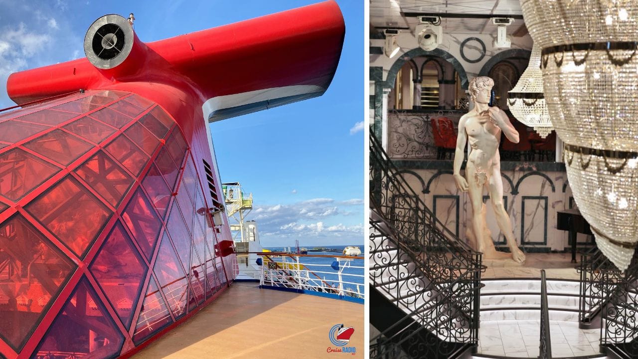 Carnival Firenze Gives Naked Statue New Home