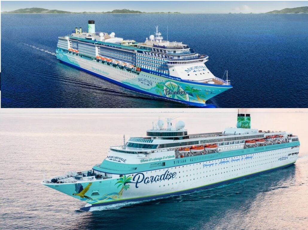 Margaritaville at Sea Cruise Ships by Size: Biggest to Smallest