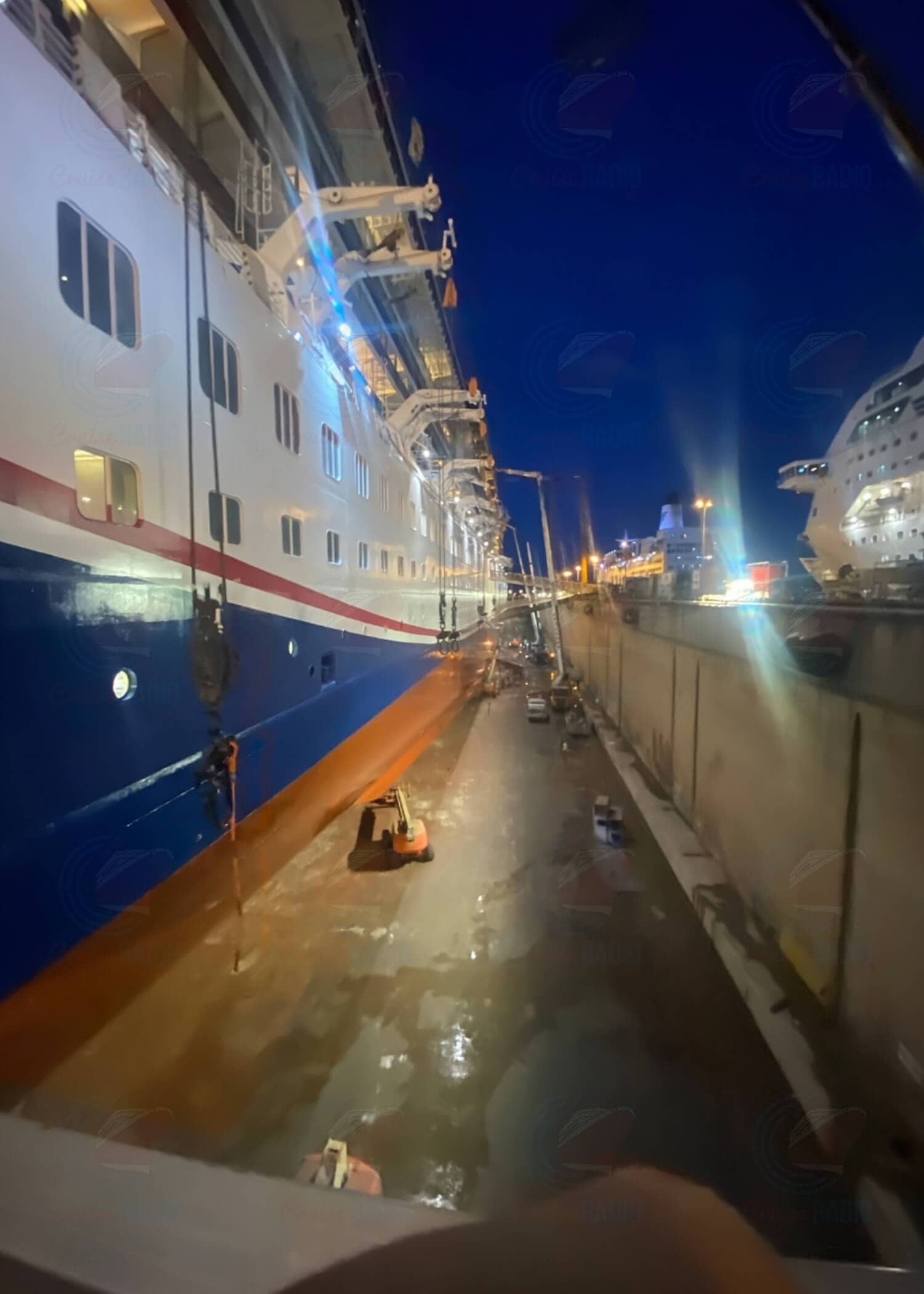 An Inside Look at Carnival's Latest Cruise Ship Dry Dock [PHOTOS]
