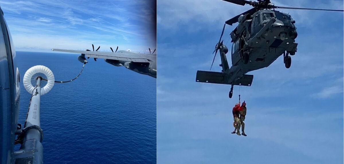 Air Force Rescues Passenger on Carnival Cruise Ship
