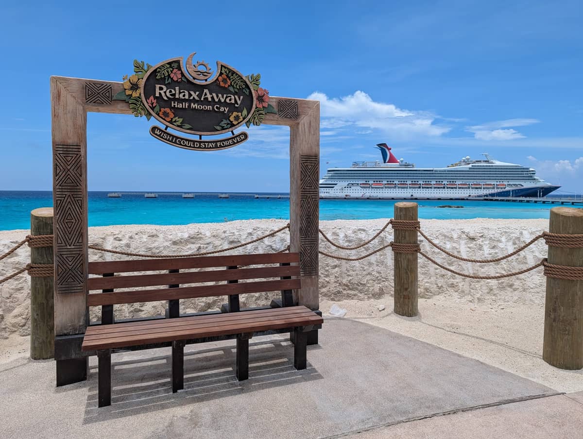 Carnival's Relax Away, Half Moon Cay Gets Major Makeover
